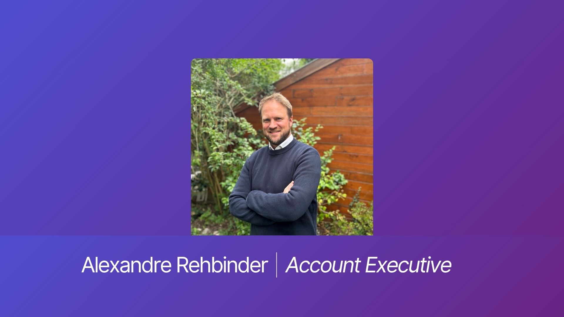 Portrait d'expert : Alexandre Rehbinder, Account Executive chez Socloz ...